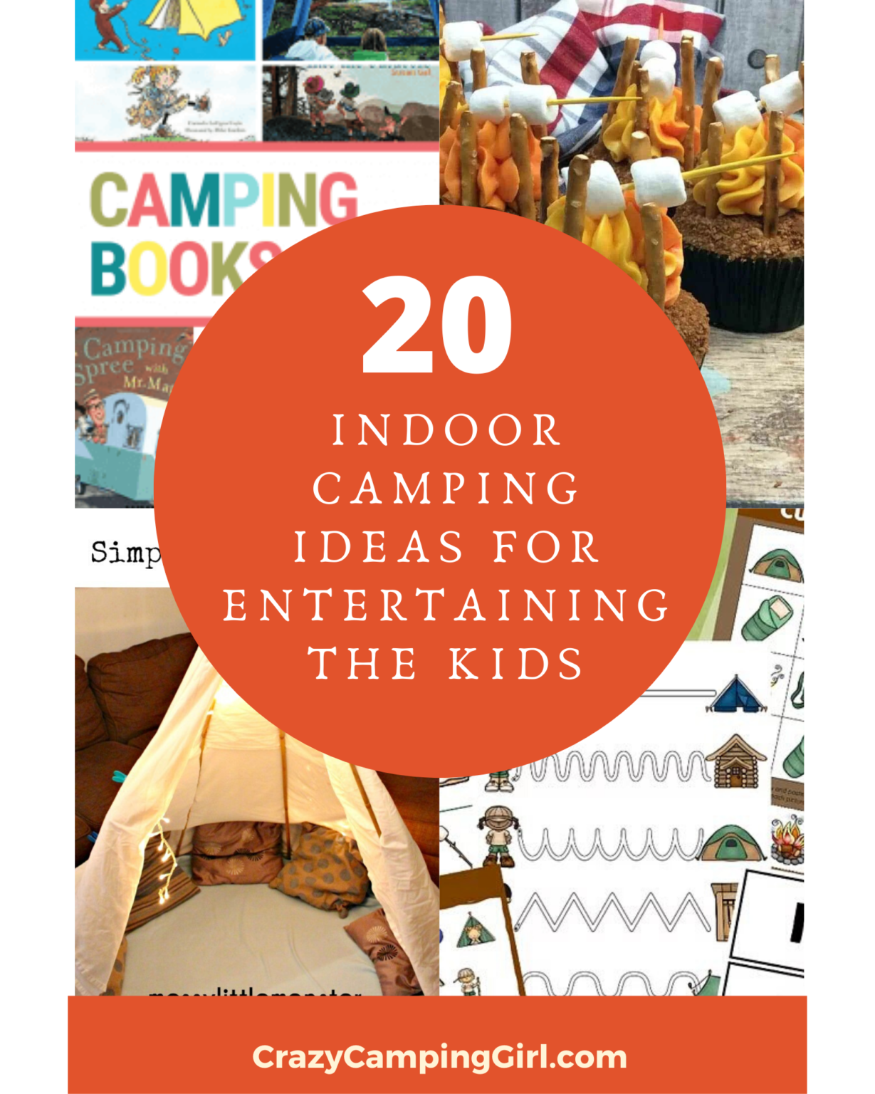 Indoor Camping Ideas for Entertaining the Kids - Crazy Camping Girl