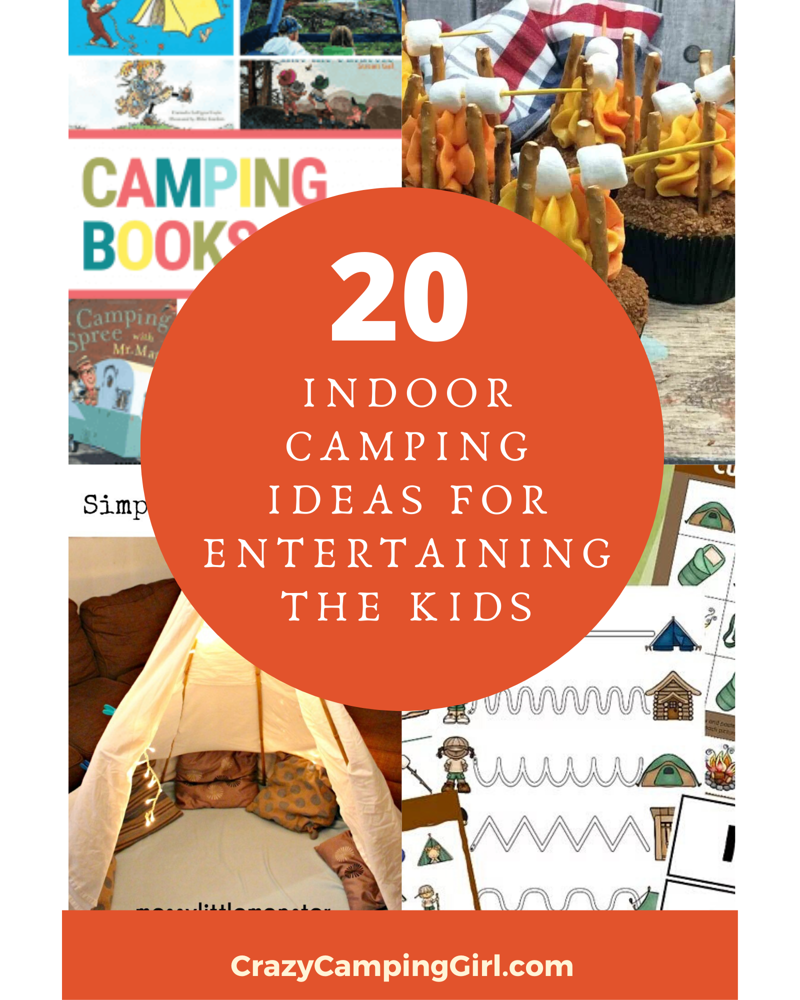 Indoor Camping Ideas for Entertaining the Kids - Crazy Camping Girl
