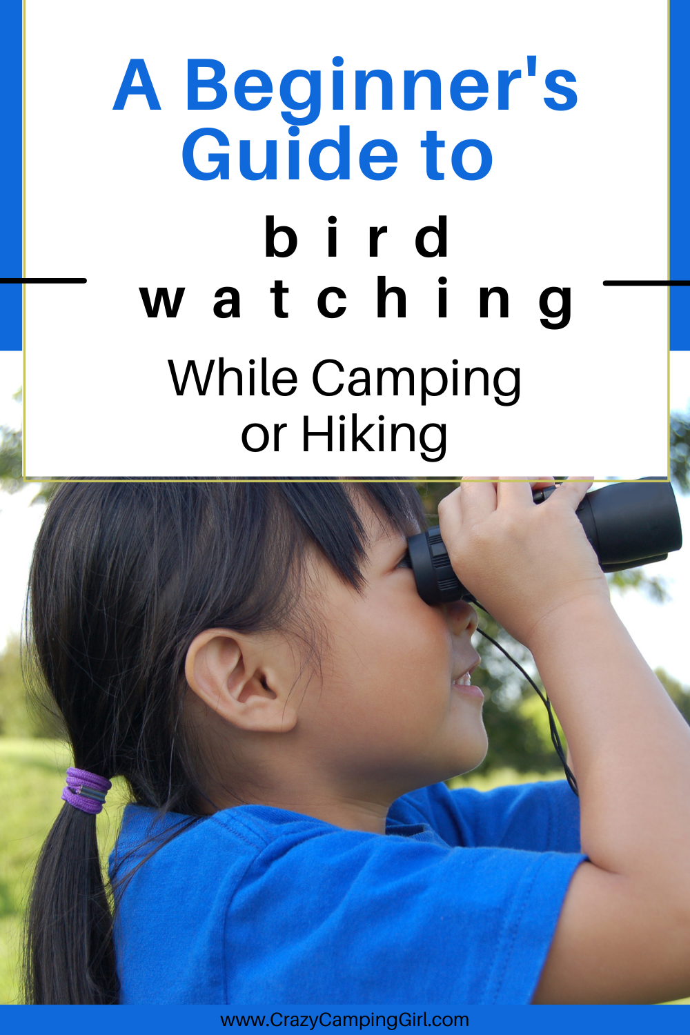 A Beginner's Guide to Bird Watching While Camping or Hiking - Crazy ...