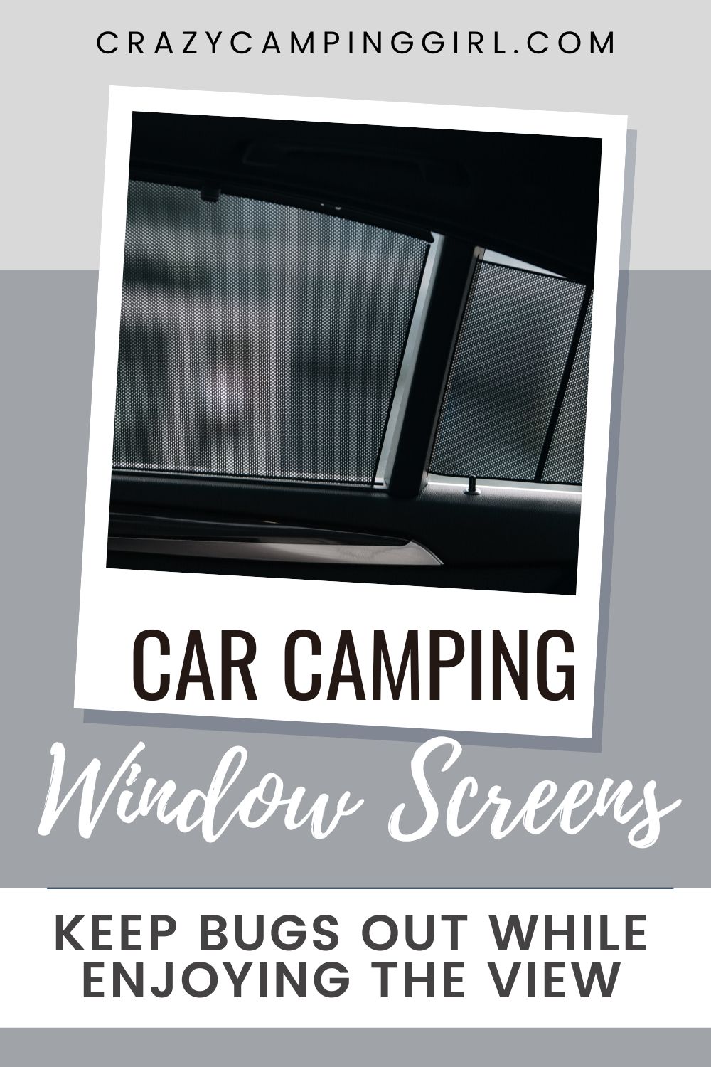 Car Camping Window Screen: Keep Bugs Out While Enjoying the View ...