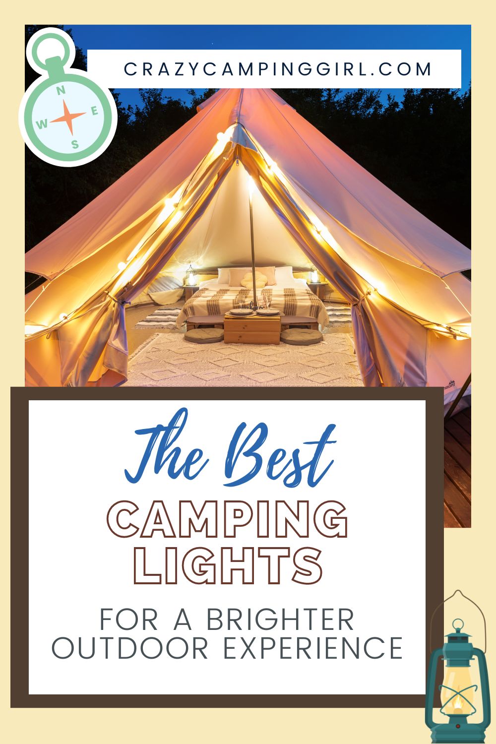Best Camping Lights for a Brighter Outdoor Experience - Crazy Camping Girl